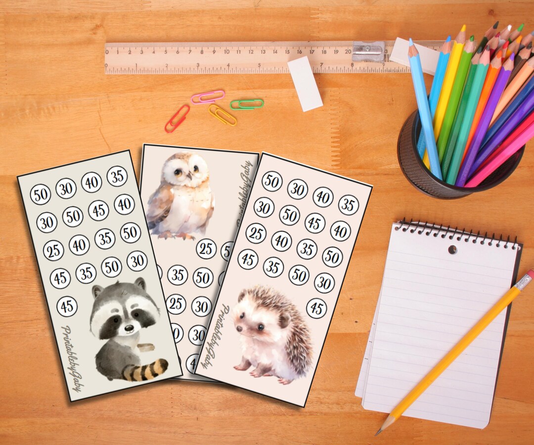 Save 2025 in 2025 52 Week Challenge Trackers Printable A6 - Etsy