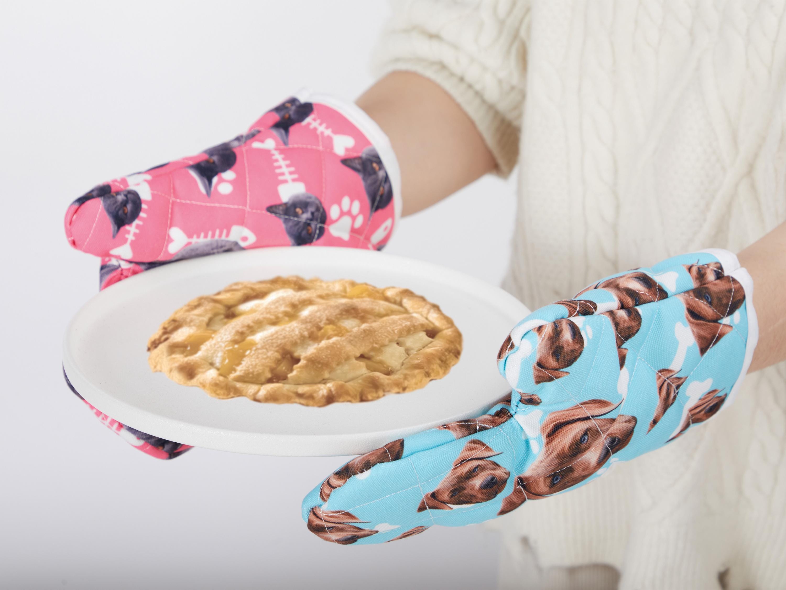Custom Pet Oven Mitts,personalized Kitchen Insulation Gloves,kitchen ...