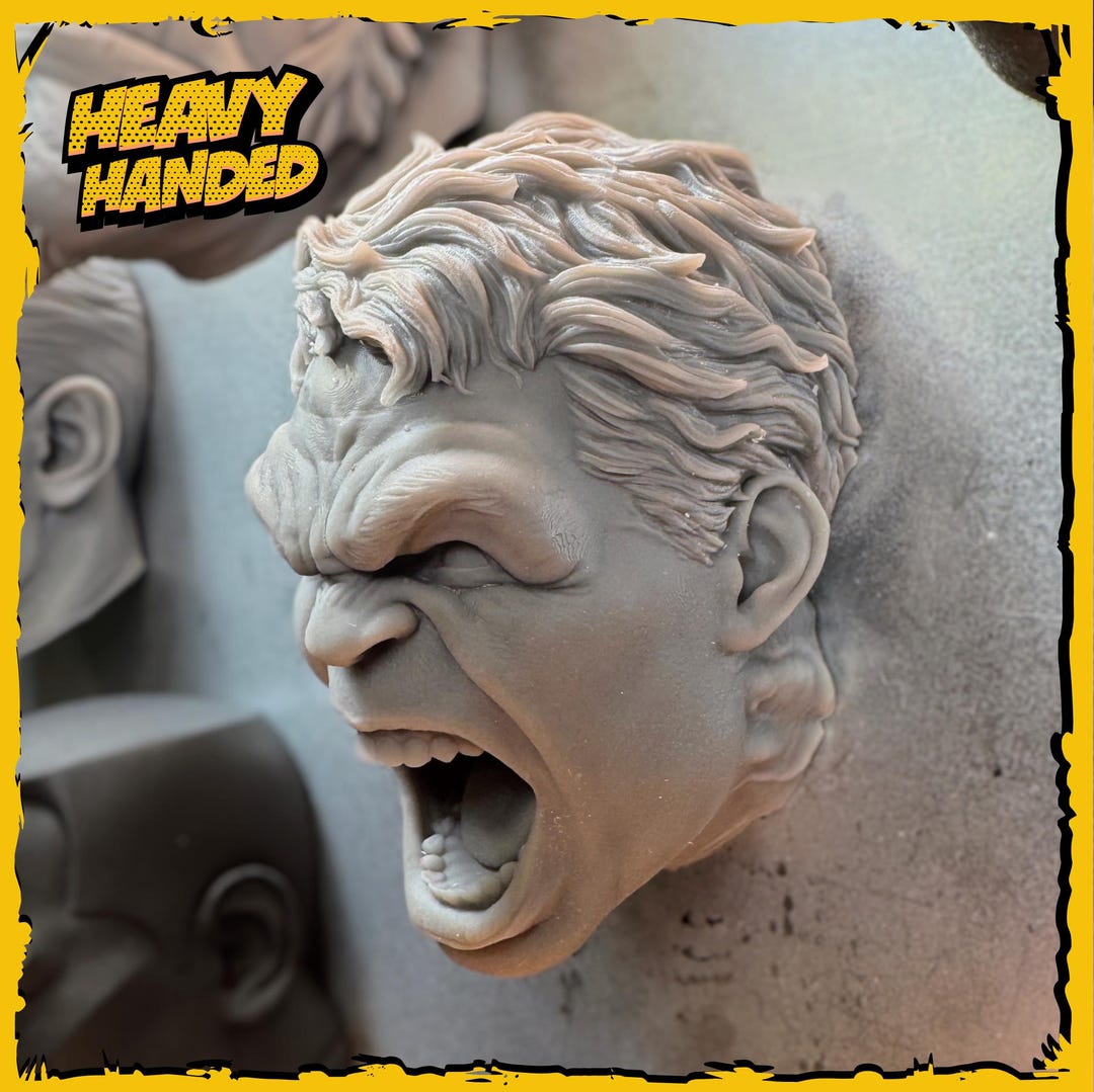 Gamma Goliath Cinematic Fan Art Head Magnet - Etsy