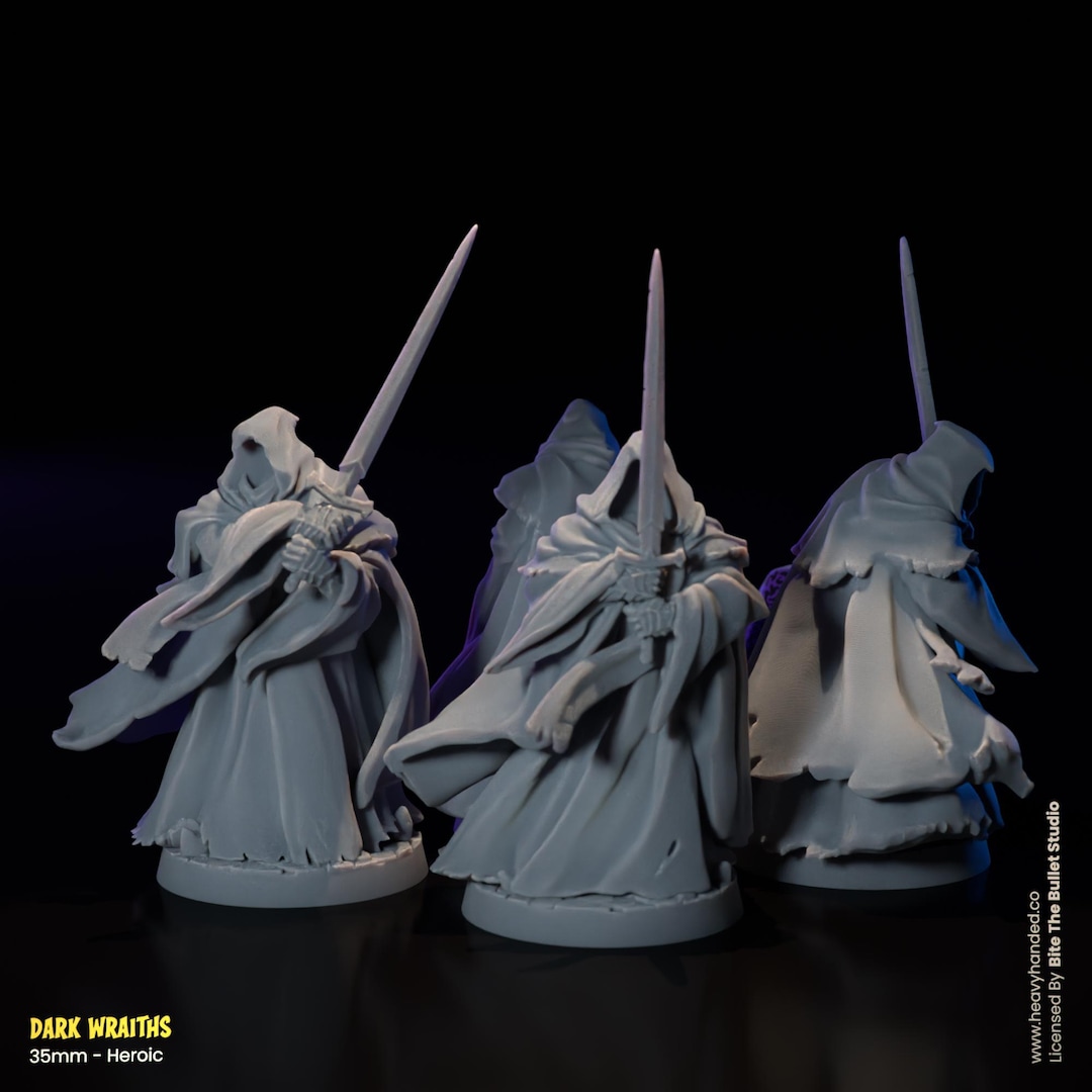 Nazgul Miniatures | Dark Wraith Miniatures | Dungeons and Dragons Mini ...