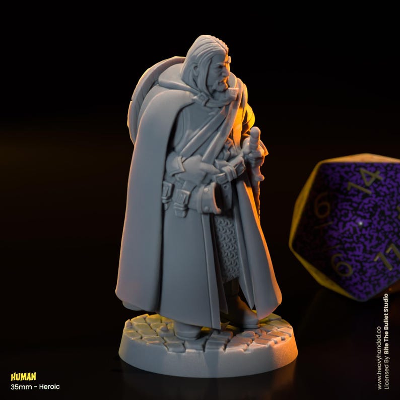 Boromir Human Warrior LOTR D&D RPG 35mm Miniature - Etsy