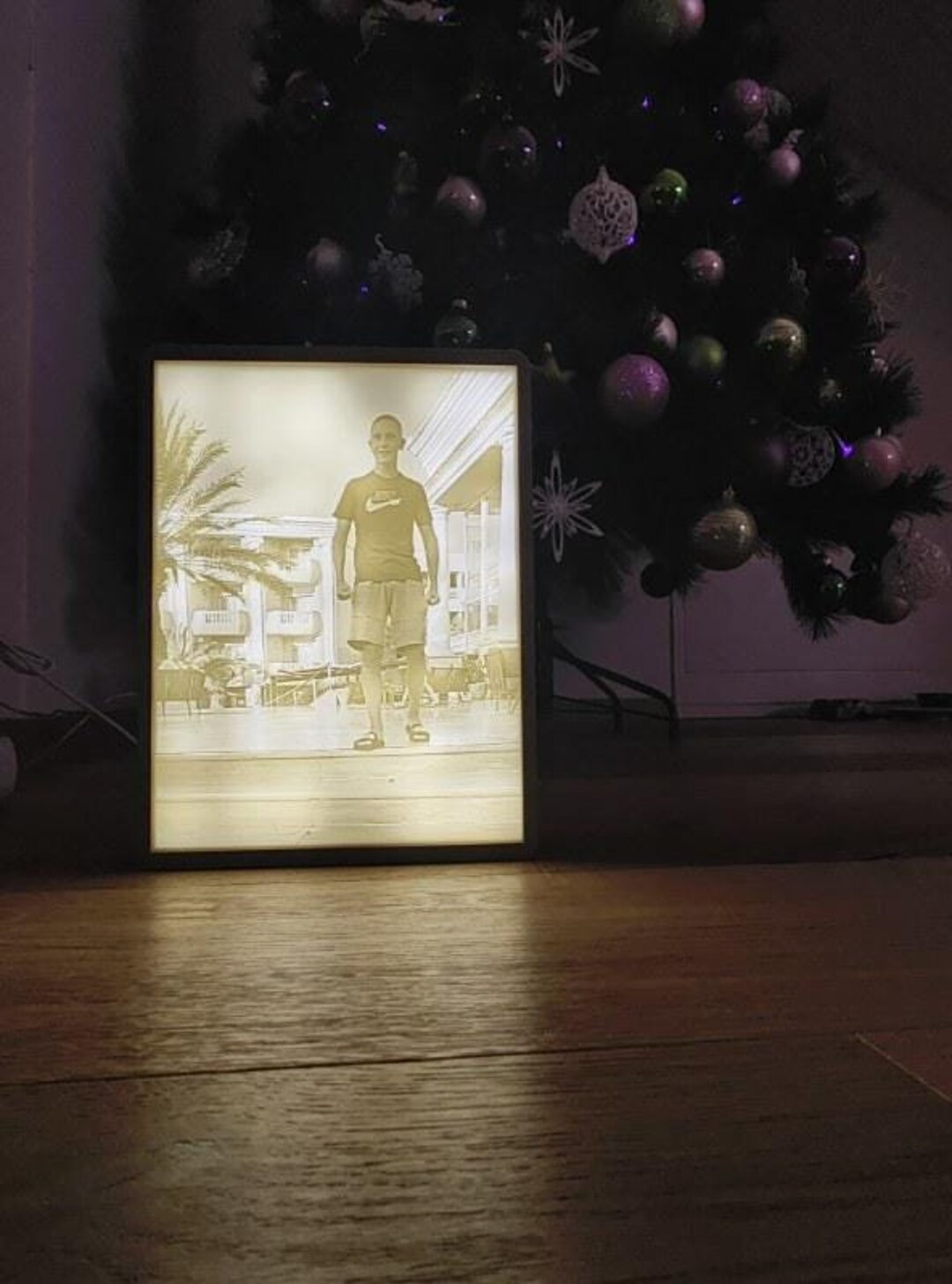 Custom 3d-printed Lithophane Framed Picture – Personalized Photo Gift ...