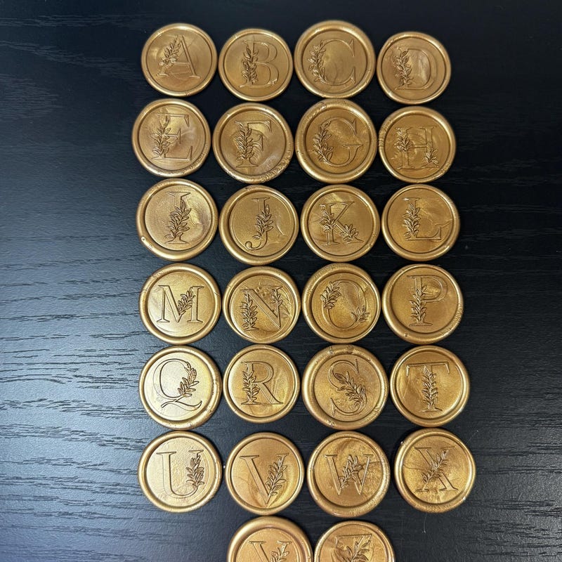 Letter Seal - Etsy