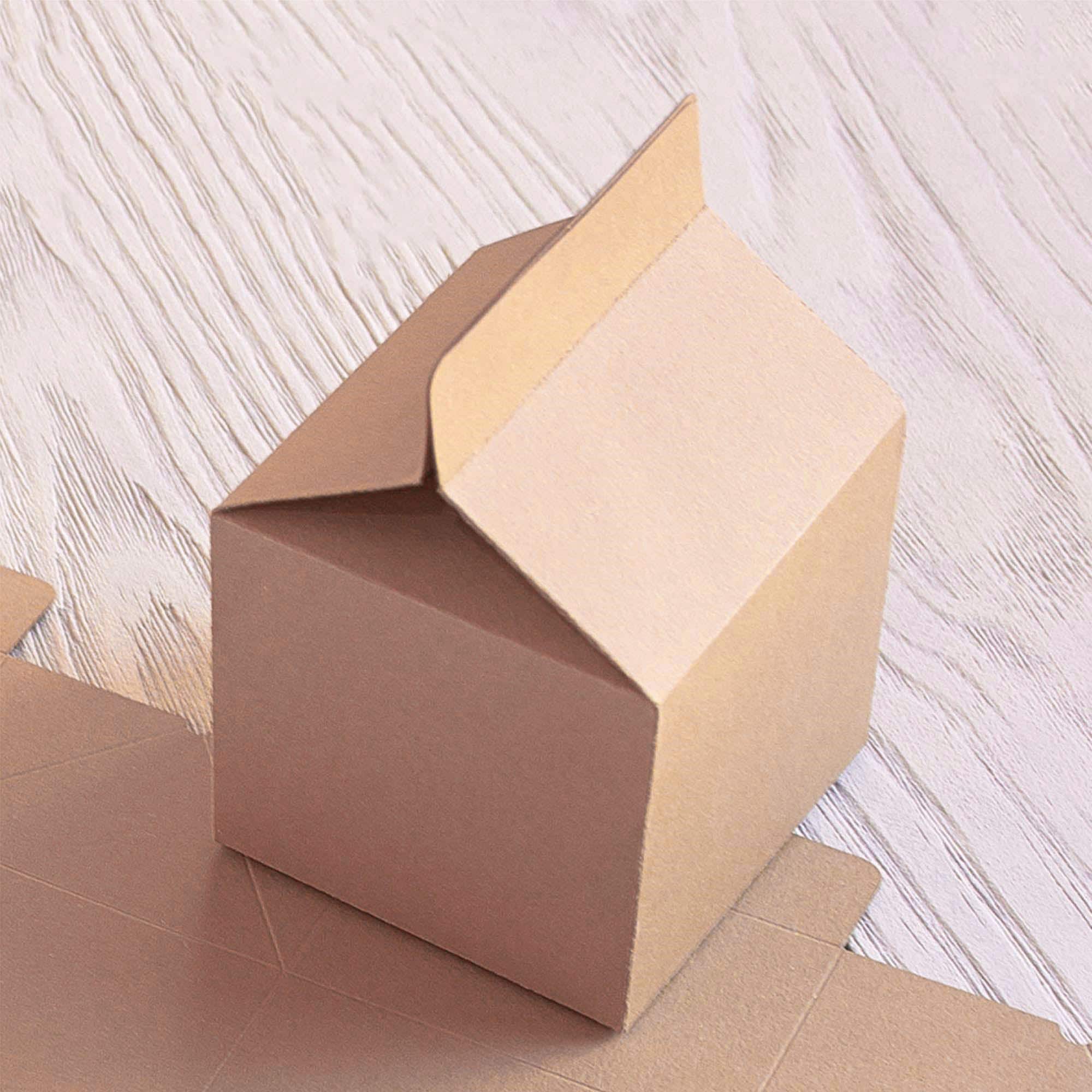Square Milk Carton Template, DIY Favor Box (svg, Dxf, Pdf, Cdr) - Etsy