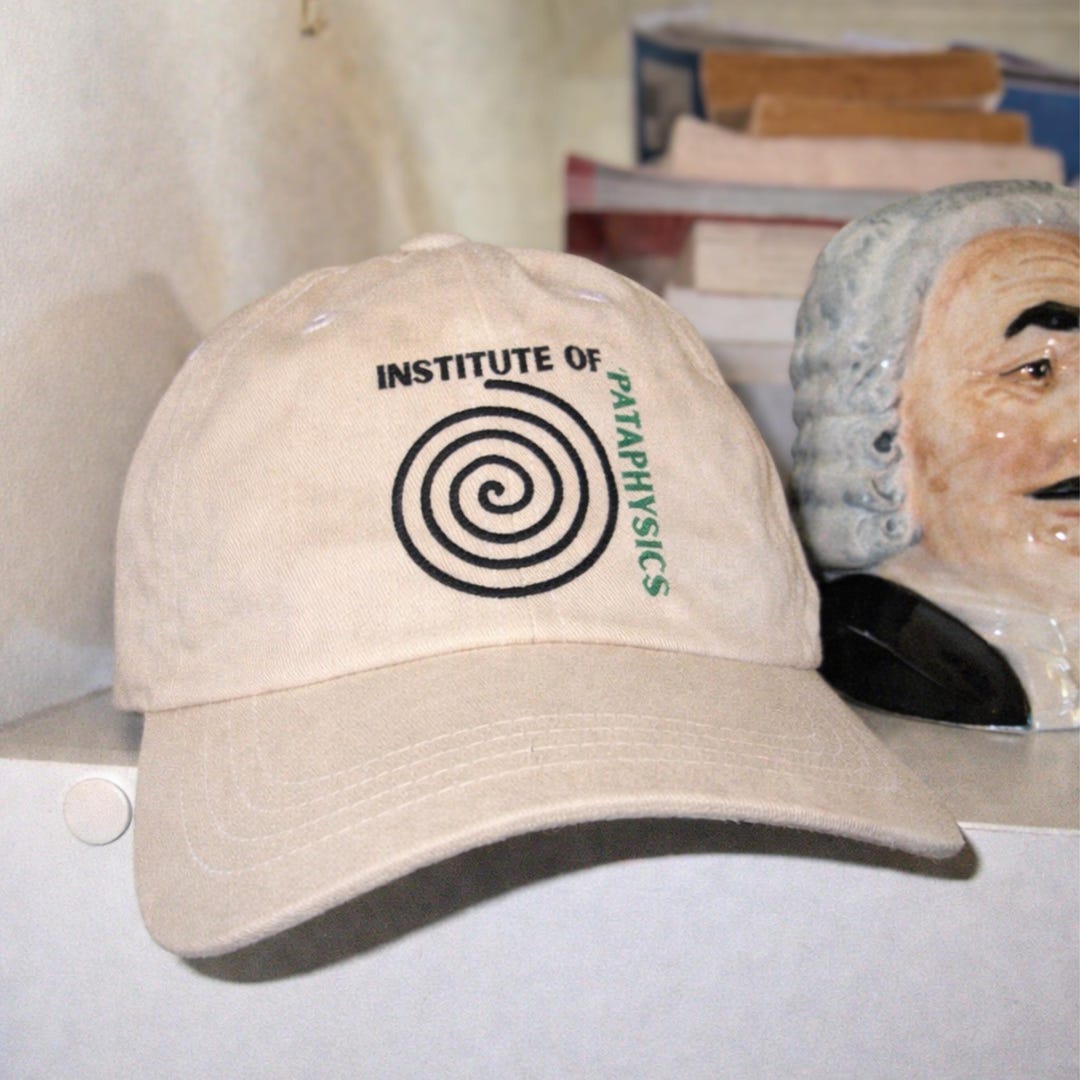 Institute of 'pataphysics | Embroidered Philosophy Hat, Science of ...