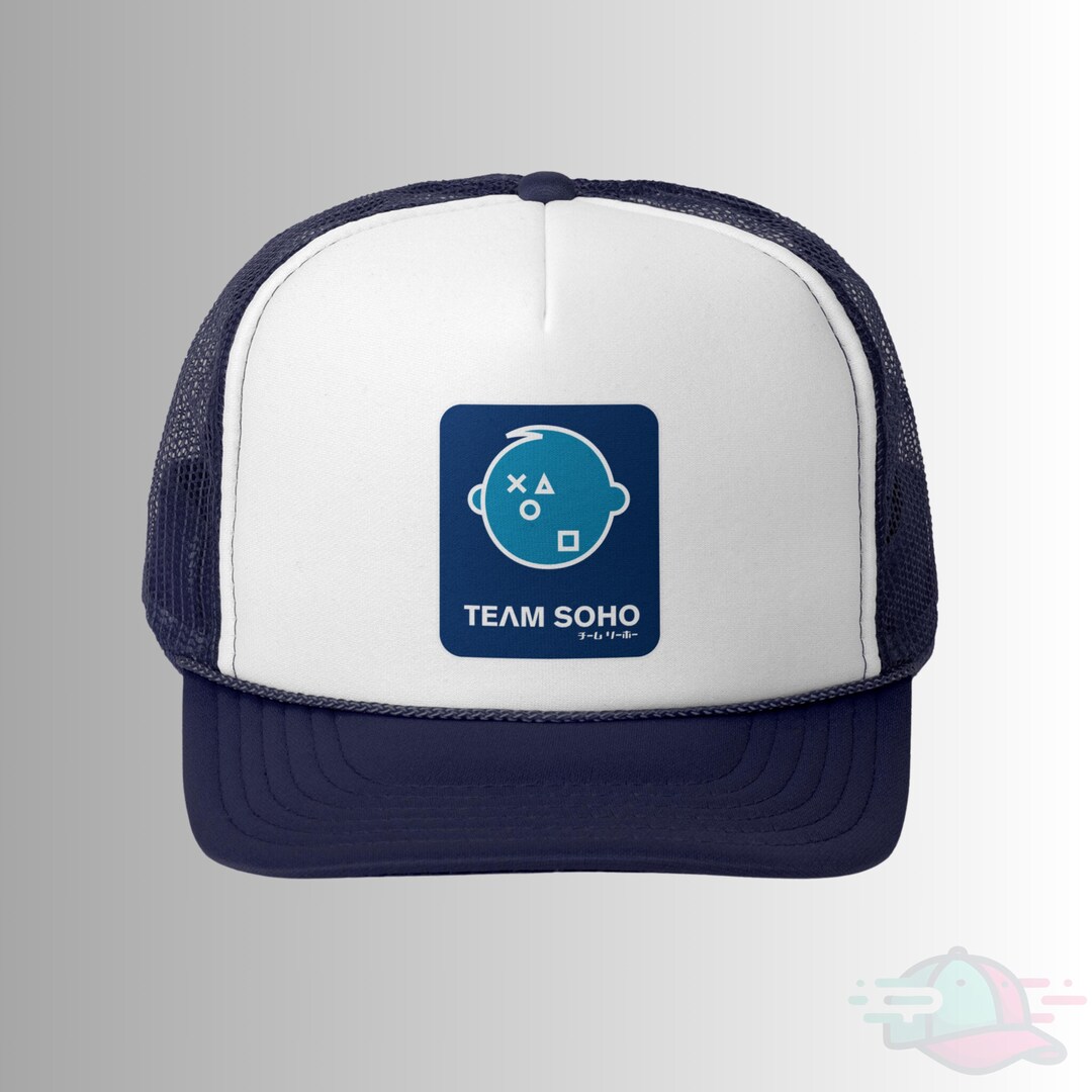 Team Soho Trucker Hat, 90s Nostalgia, PS2 Retro Gem, Sony Playstation ...