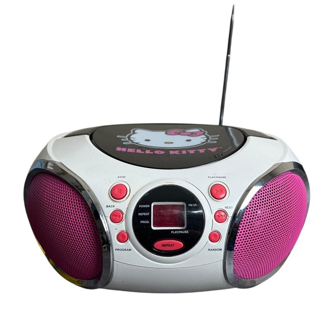 2013 Hello Kitty Sanrio Stereo/radio CD Player *untested* - Etsy