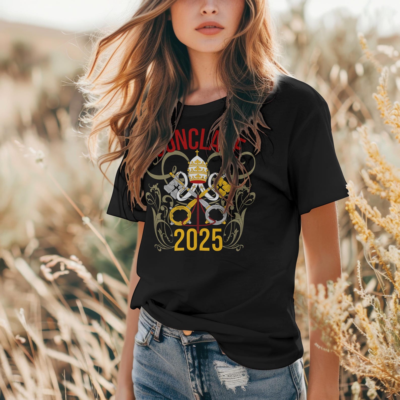 Conclave 2025 PNG, Vatican Inspired Event Design Tee, Conclave 2025 ...