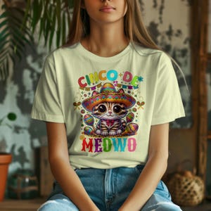 Cinco De Meowo PNG, Fiesta Cat Lover, Purr-fect Cinco De Mayo Graphic ...