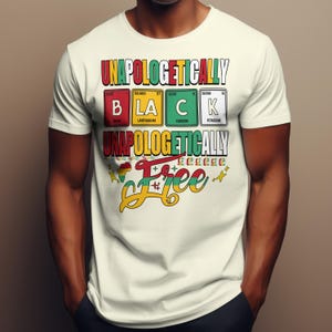 Unapologetically Black Unapologetically Free PNG, Afro Pride Periodic ...