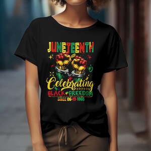 Juneteenth Celebrating Black Freedom PNG, Emancipation Day 1865 African ...