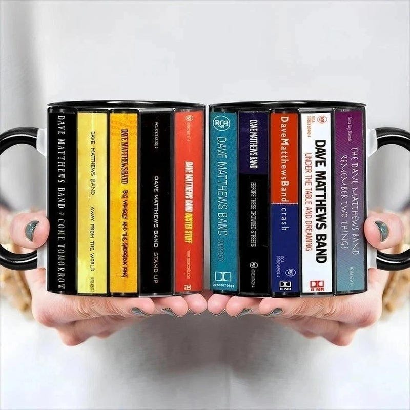 Cassette Band Mugs - Etsy