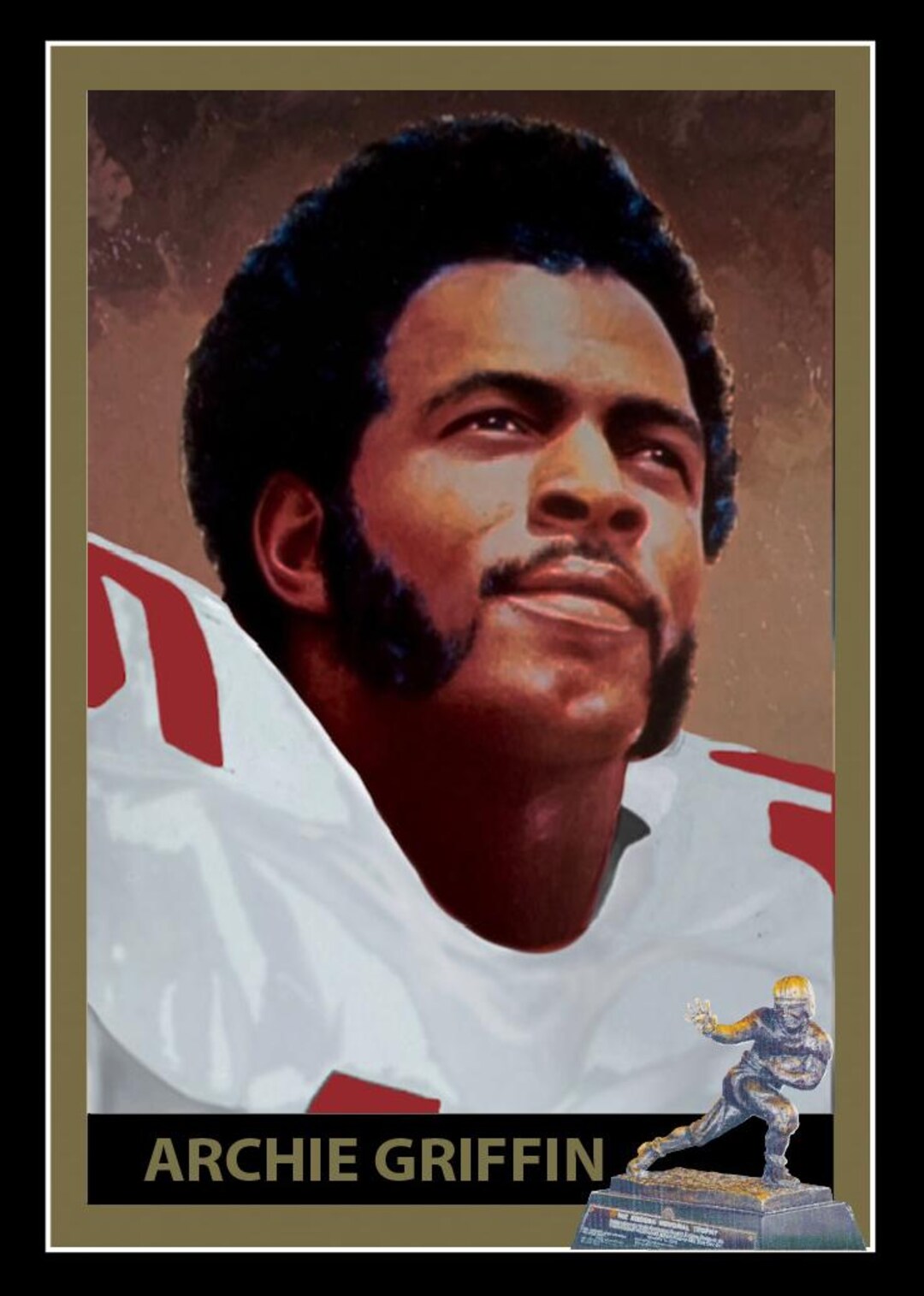 1975 Archie Griffin Heisman Series Card - CUSTOM MADE - Ohio State - Etsy