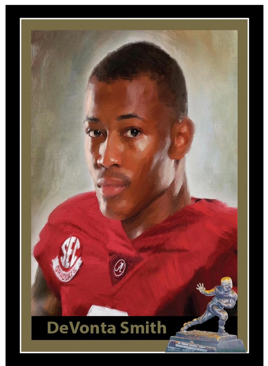 Devonta Smith Heisman Series Card - CUSTOM MADE - Alabama 2020 - Etsy