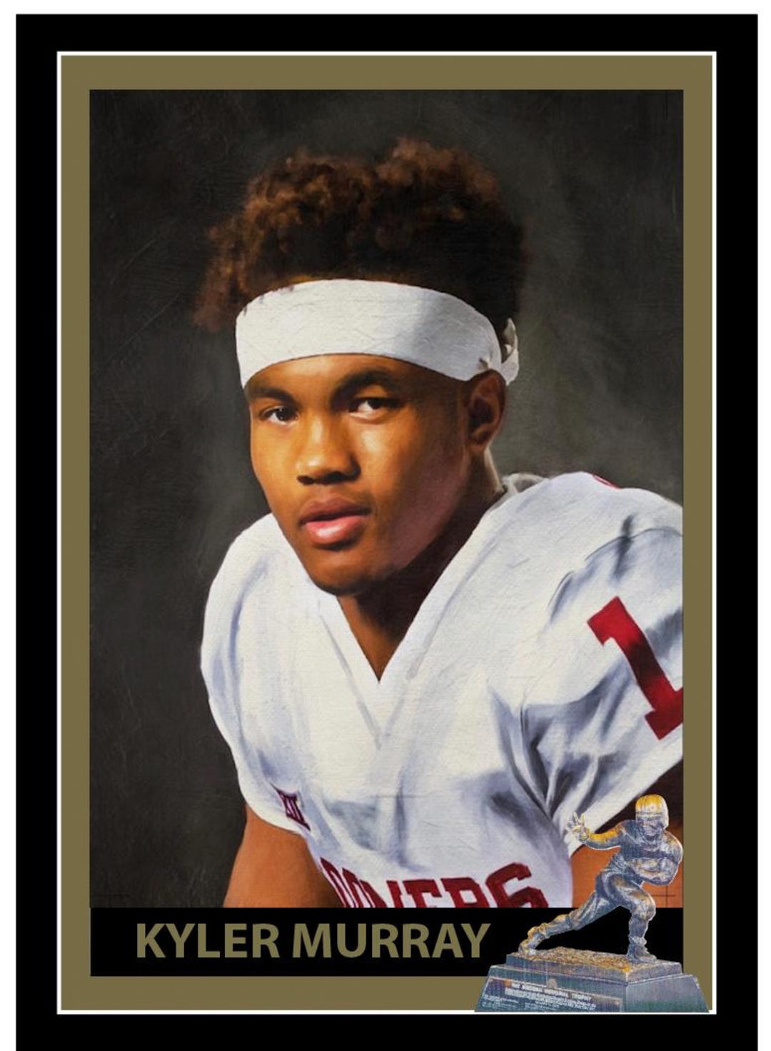 Kyler Murray Heisman Series Card - CUSTOM MADE - Oklahoma 2018 - Etsy