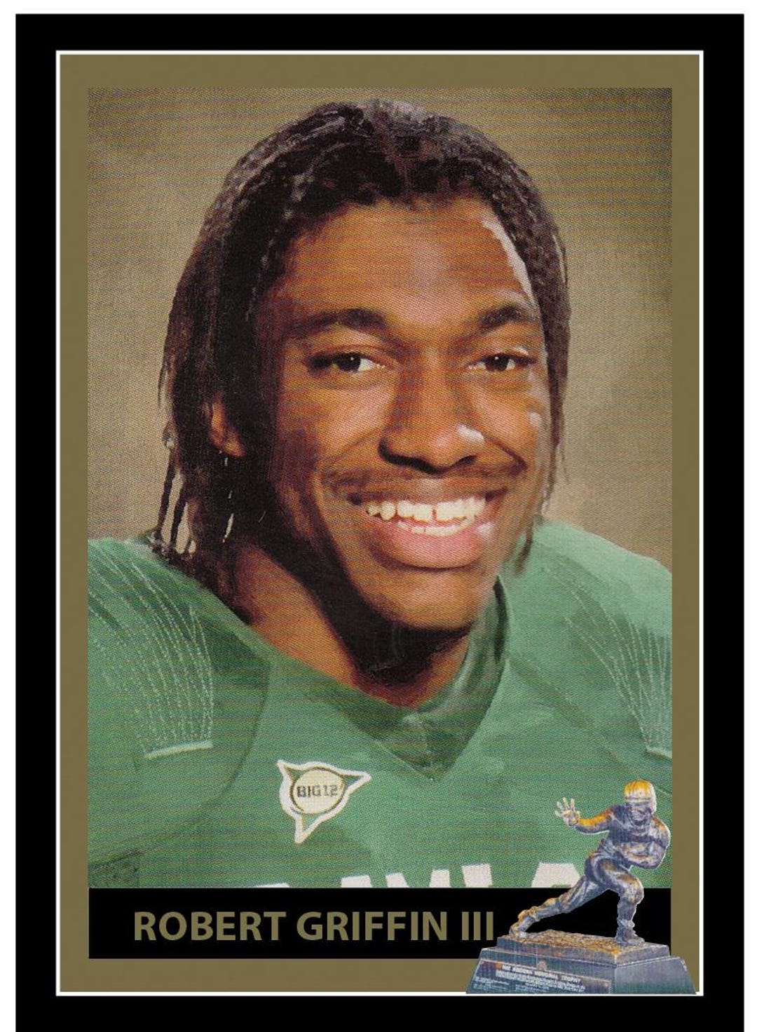Robert Griffin III (RG111 )heisman Series Card - CUSTOM MADE - Baylor ...