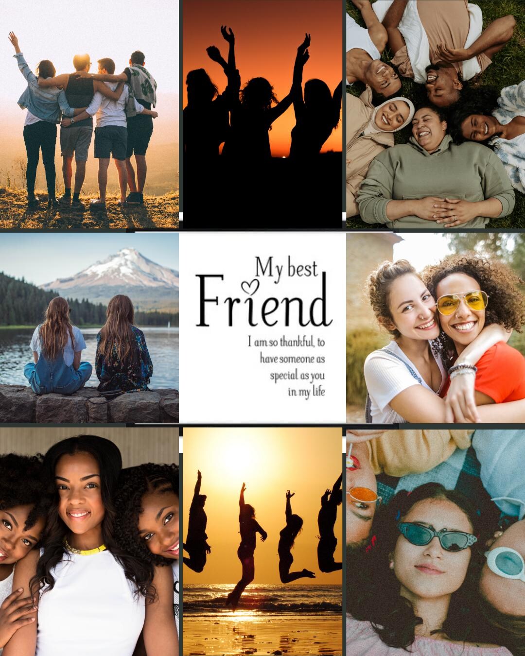 Friendship Instagram Canva Templates - Etsy