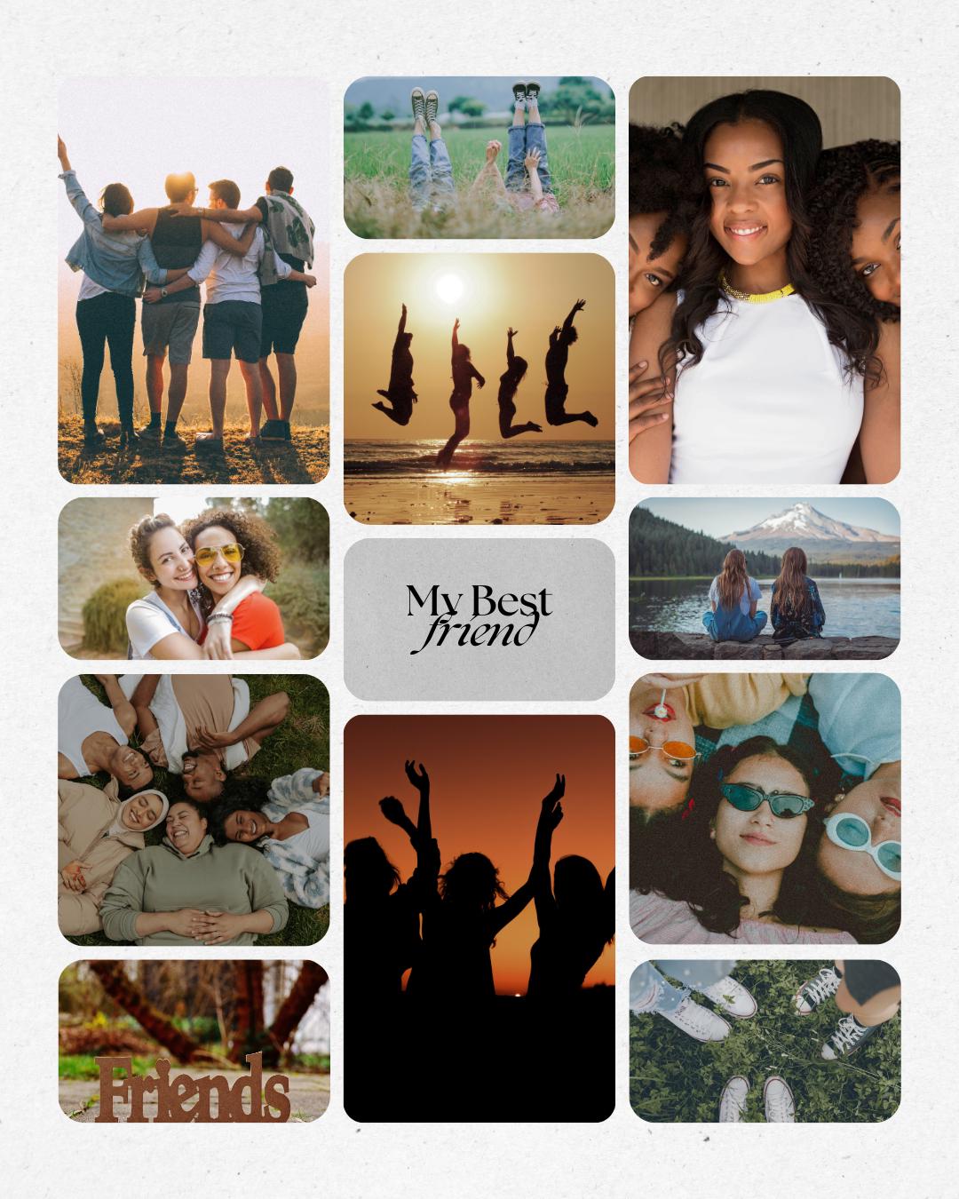 Friendship Instagram Canva Templates - Etsy