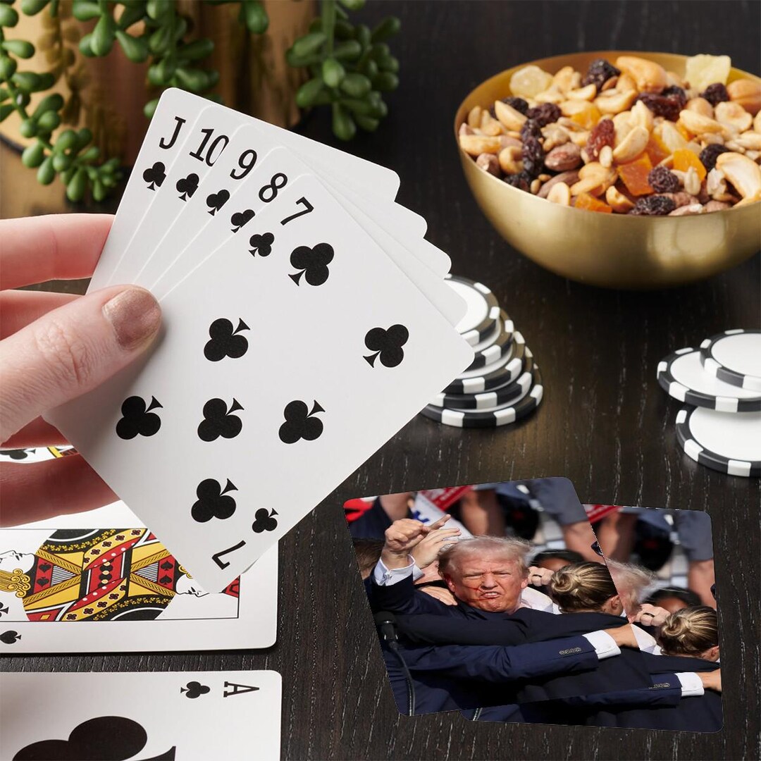 Trump Rally Playing Cards | Collector's Edition Deck | Patriotic Card ...