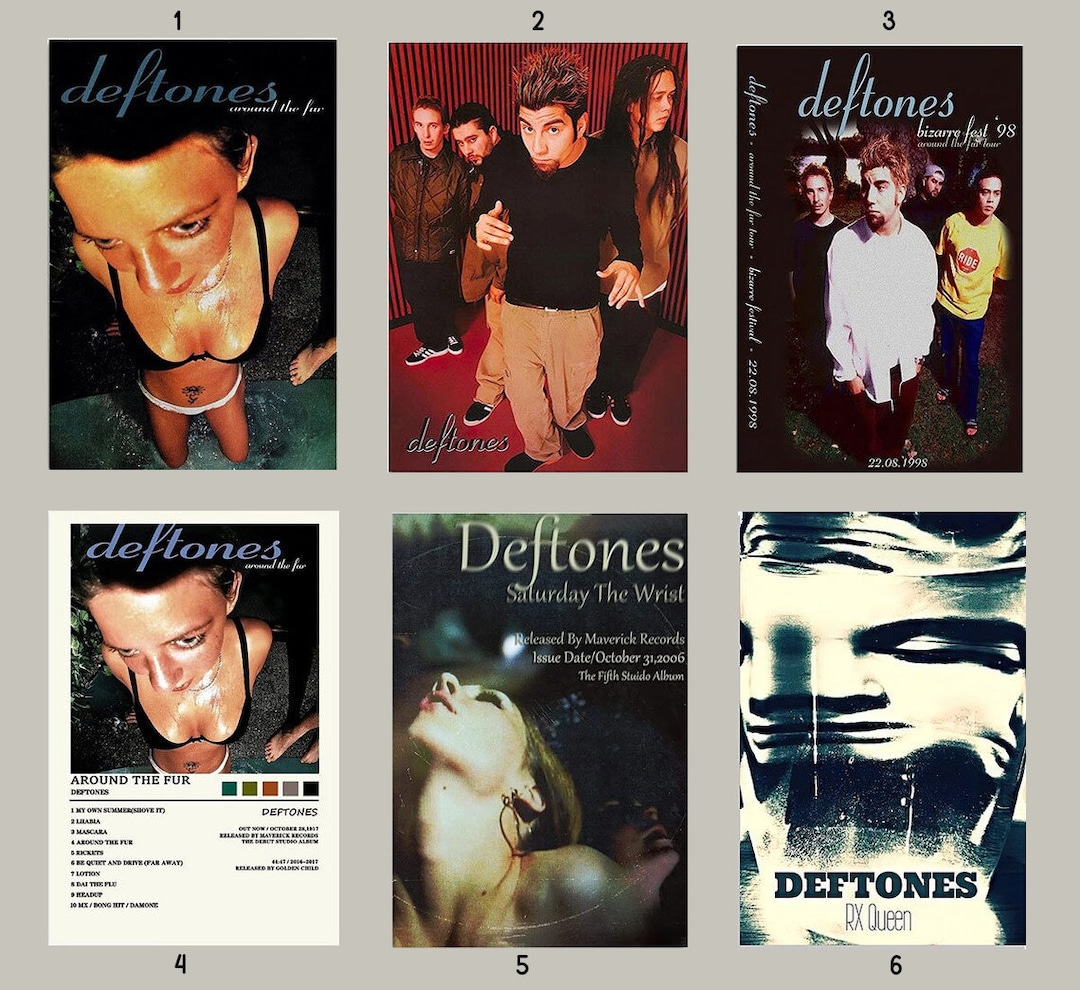 Music Poster Deftones Poster 1999 Deftones Poster Music - Etsy UK