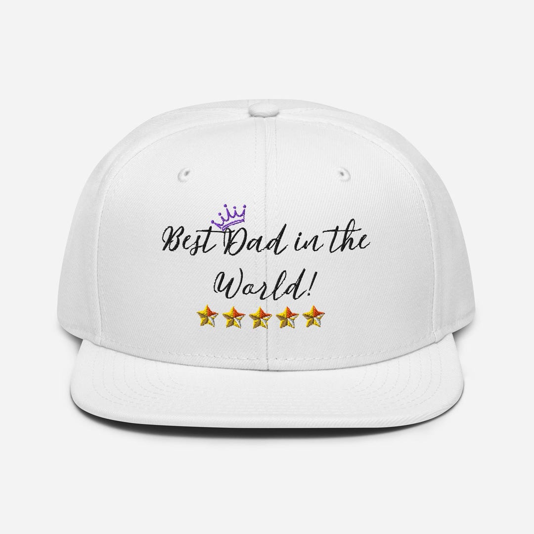 Father's Day/ Snapback Hat Gift - Etsy