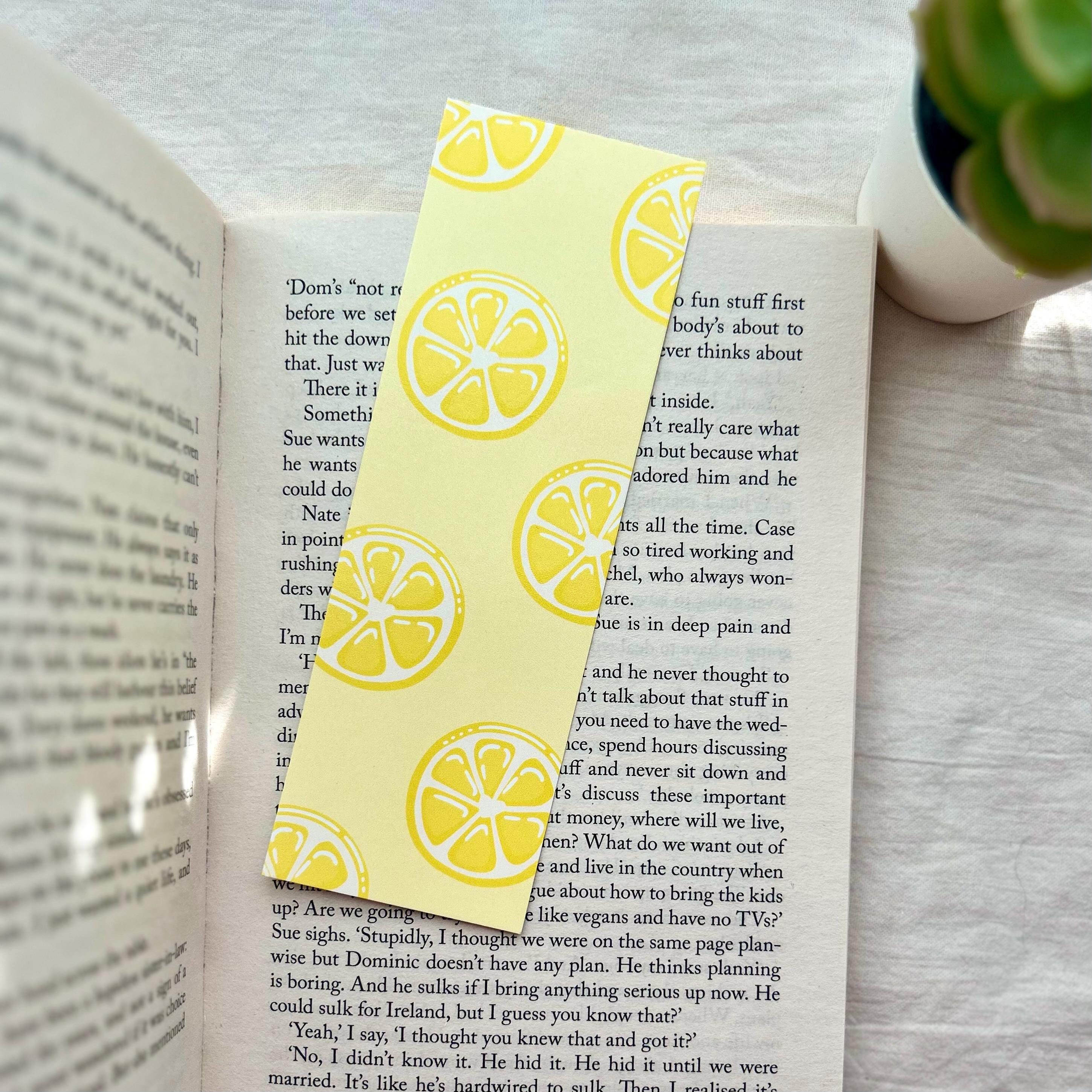 Bookmarks - Fruity Bookmarks - Lime Lemon Watermelon Avocado - Book ...