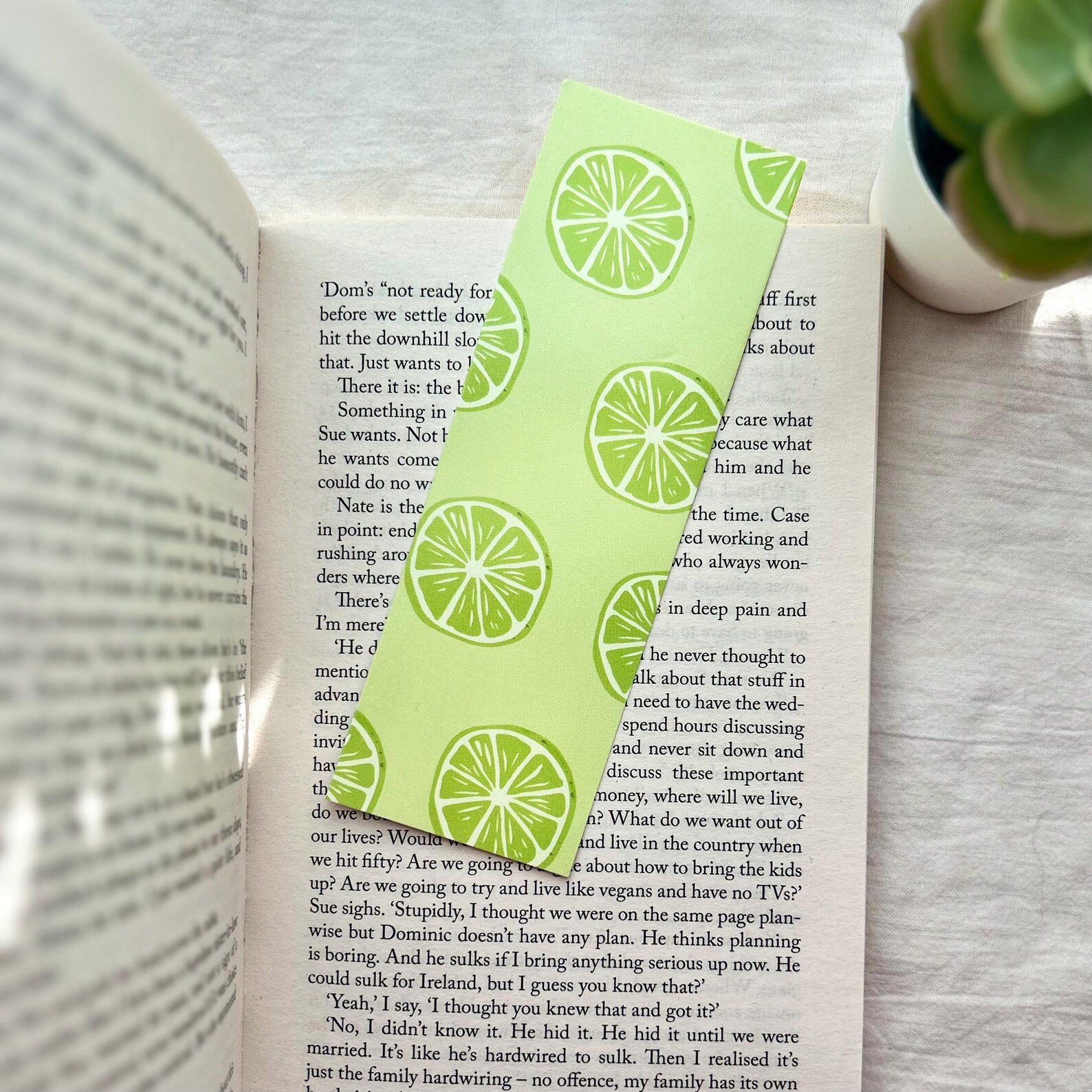 Bookmarks - Fruity Bookmarks - Lime Lemon Watermelon Avocado - Book ...
