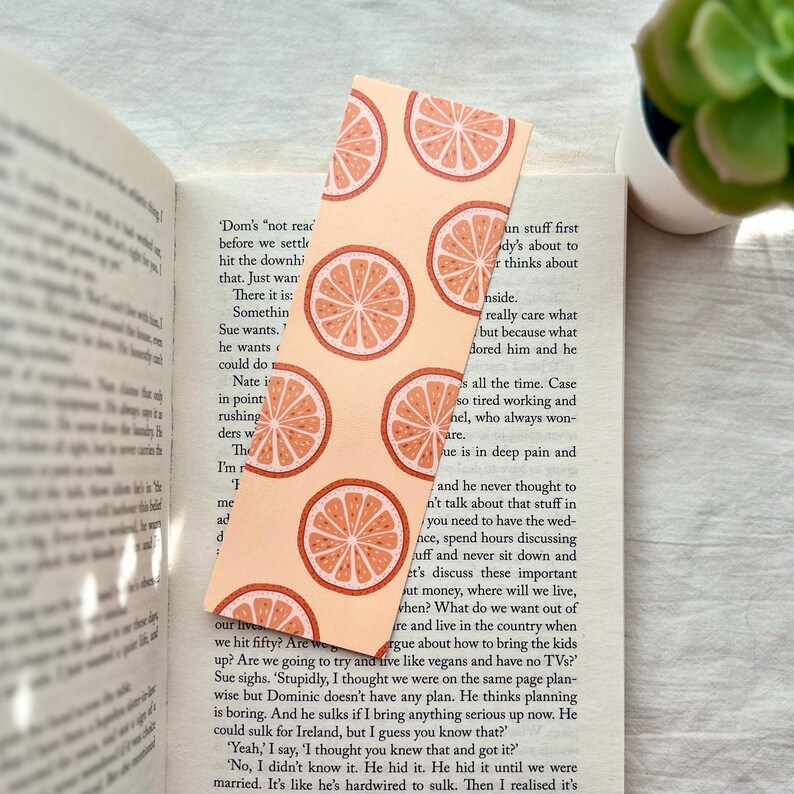 Bookmarks - Fruity Bookmarks - Lime Lemon Watermelon Avocado - Book ...