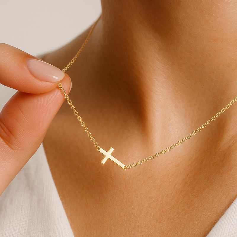 Sideways Cross - Etsy