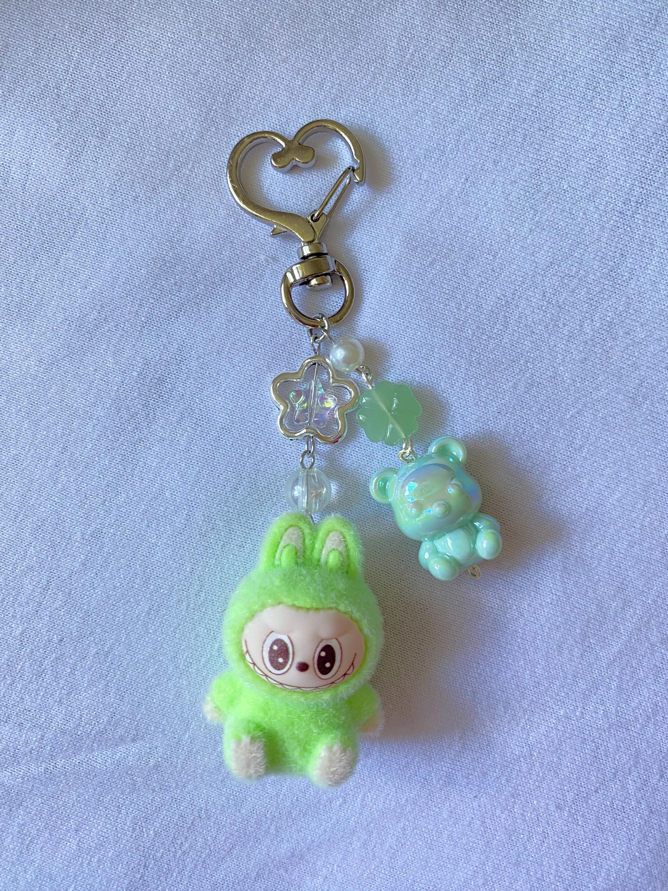 Labubu Mini Keychains Phone Charm Labubu Bag Charms - Etsy UK