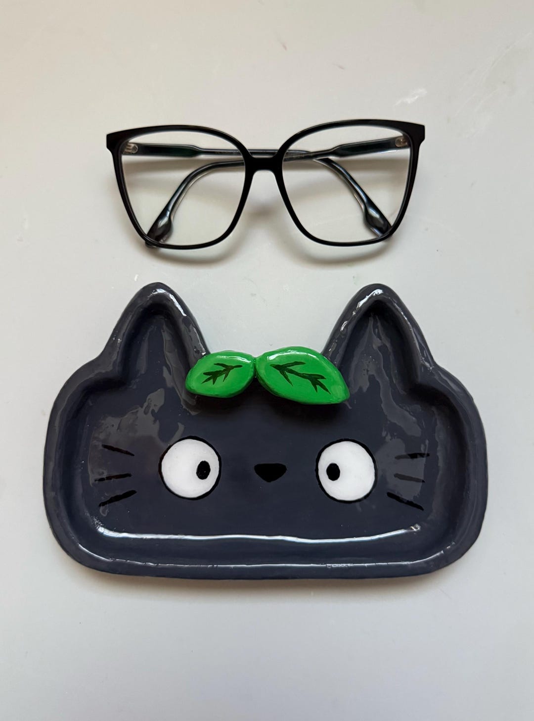 Totoro Glasses Holder Trinket Dish Ghibli - Etsy