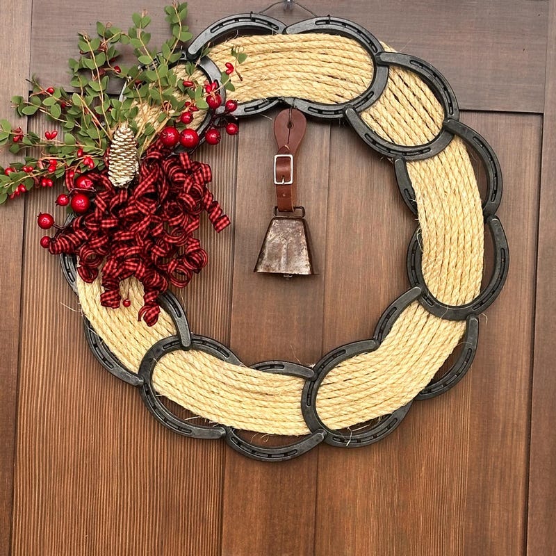Rustic Horseshoe - Etsy