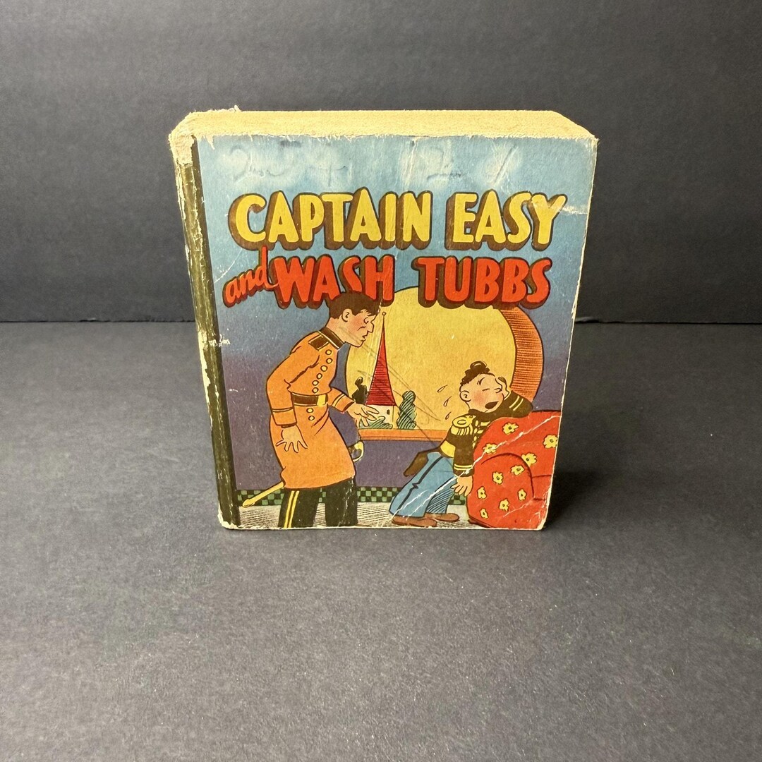 Captain Easy and Wash Tubbs by Roy Crane 1935 Big Little Book Paperback ...