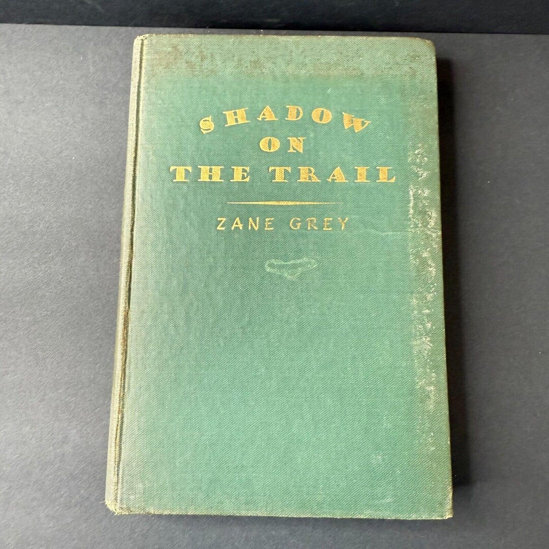 1946 Shadow on the Train by Zane Grey First Edition Hardcover - Etsy