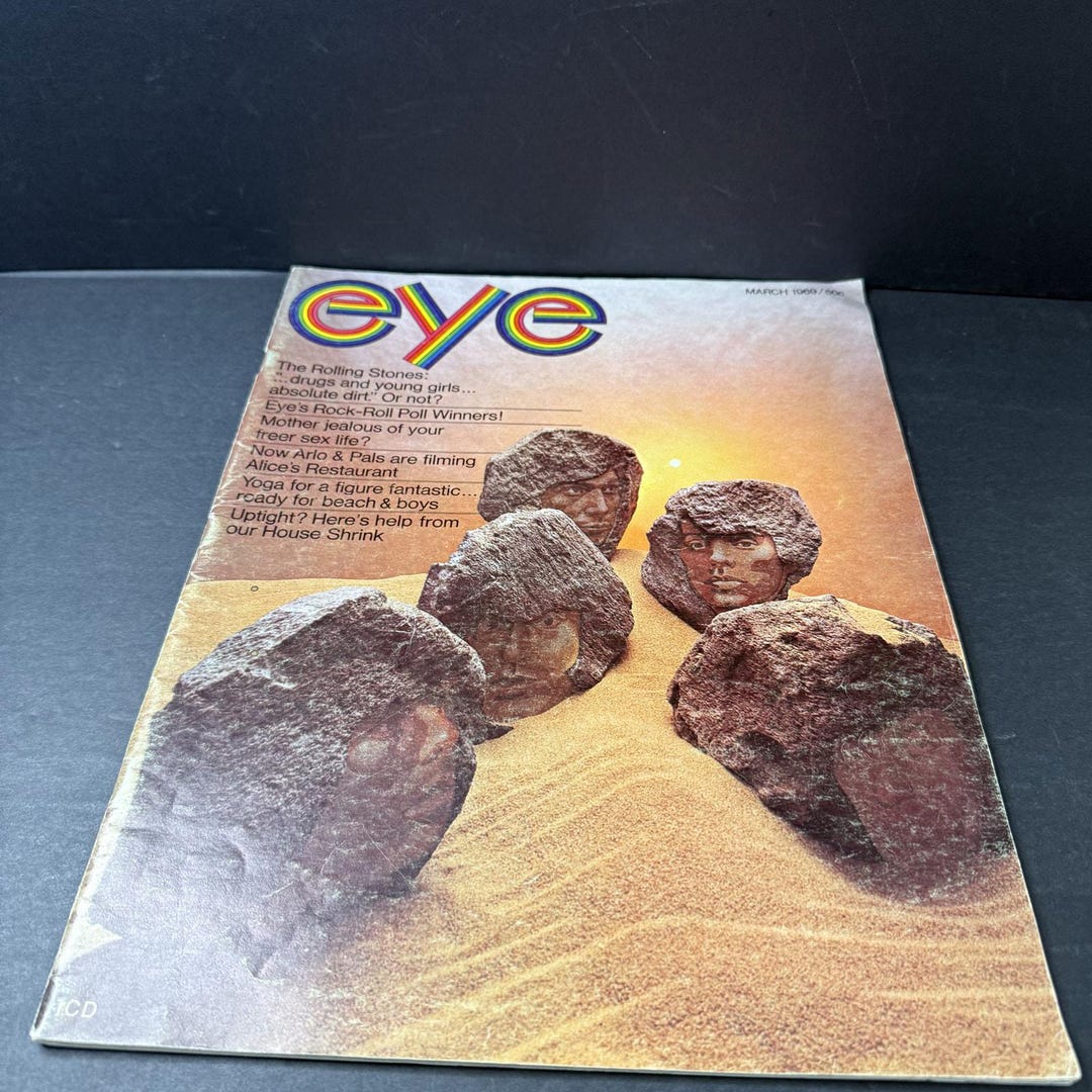 Eye Magazine March 1969 Rolling Stone Alice's Restaurant Bill Graham ...