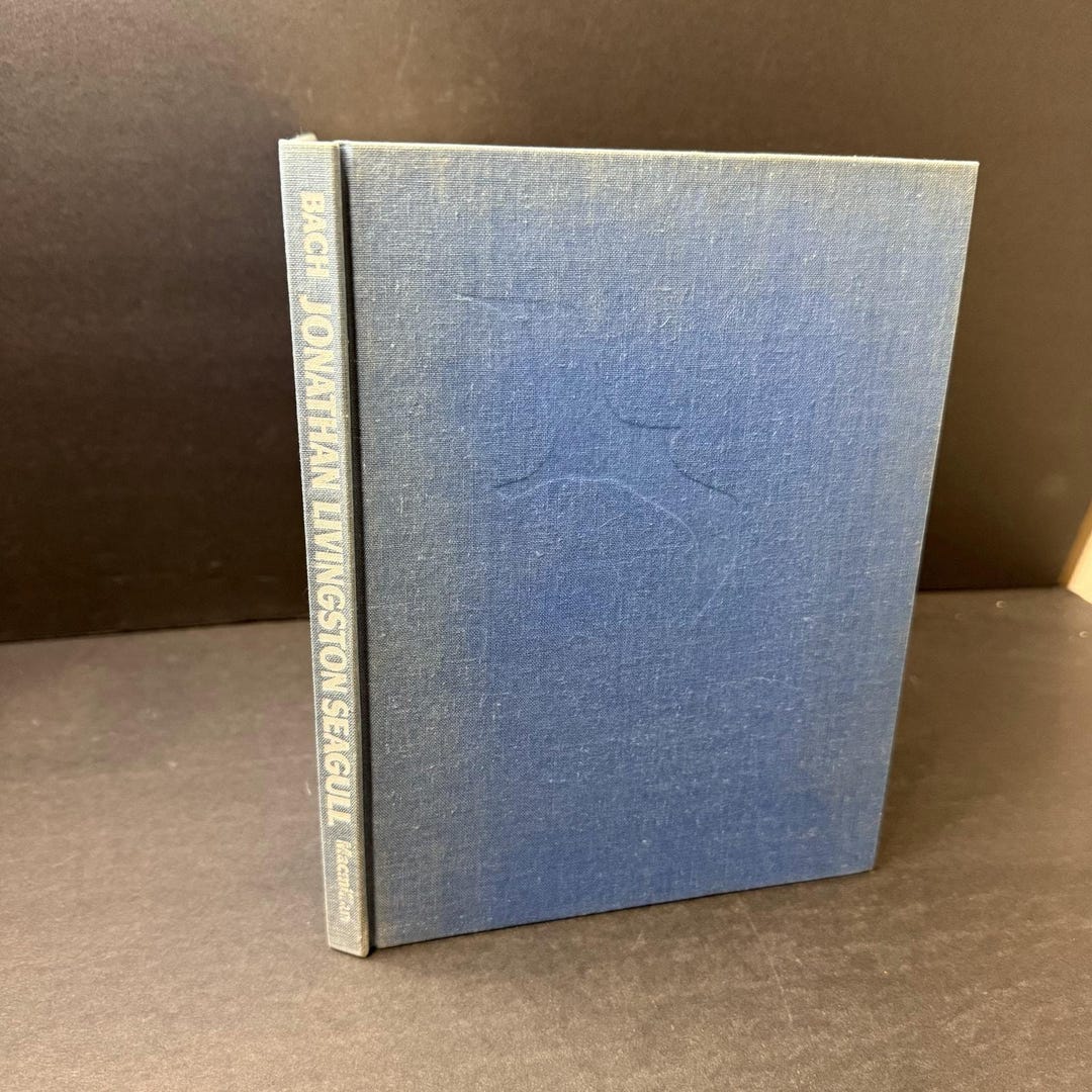 Jonathan Livingston Seagull Richard Bach 1970 Illustrated Hardcover ...