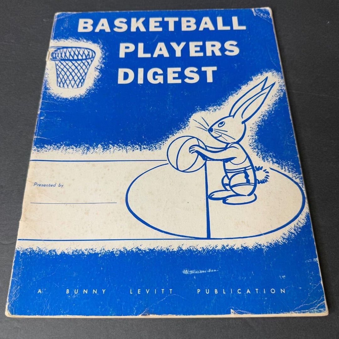 Vintage Basketball Players Digest 1970 by Harold Bunny Levitt - Etsy