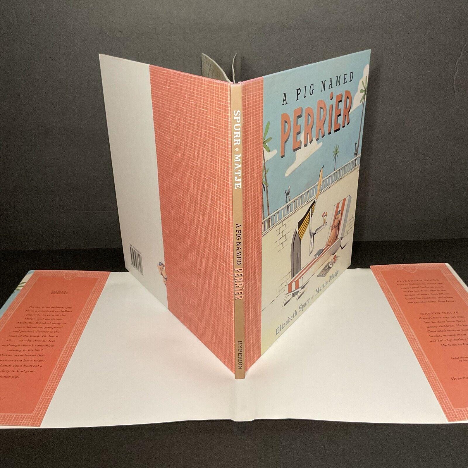 Vintage Children Book A Pig Named Perrier by Elizabeth Spurr First ...