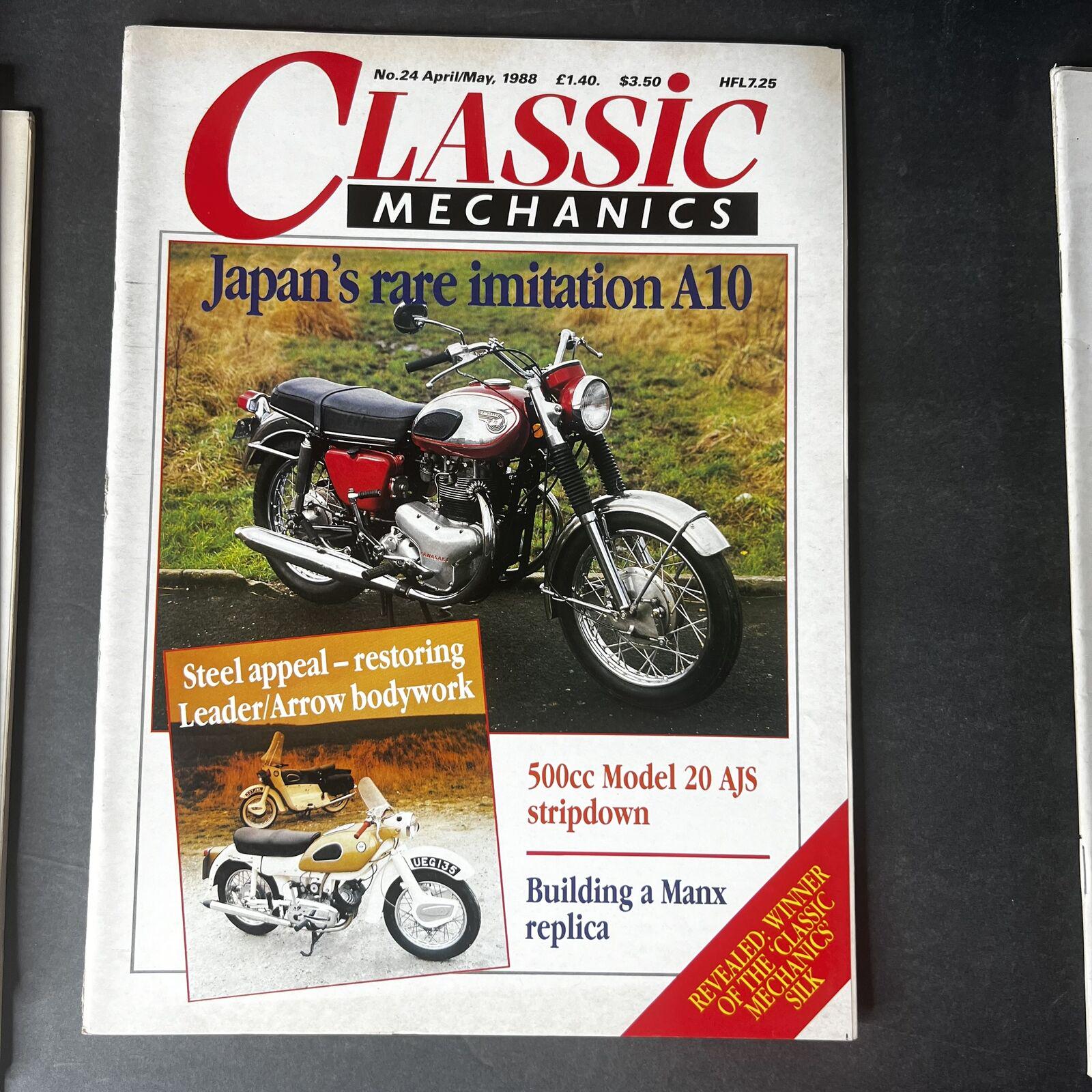 Motorcycle History: Vintage Classic Mechanics Magazine Lot 6 Issues ...