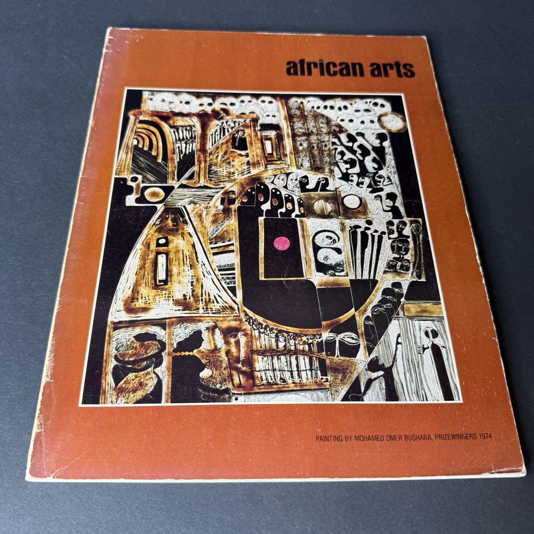 African Arts Magazine Winter 1975 Vol 8 Bono Royal Regalia Moroccan ...