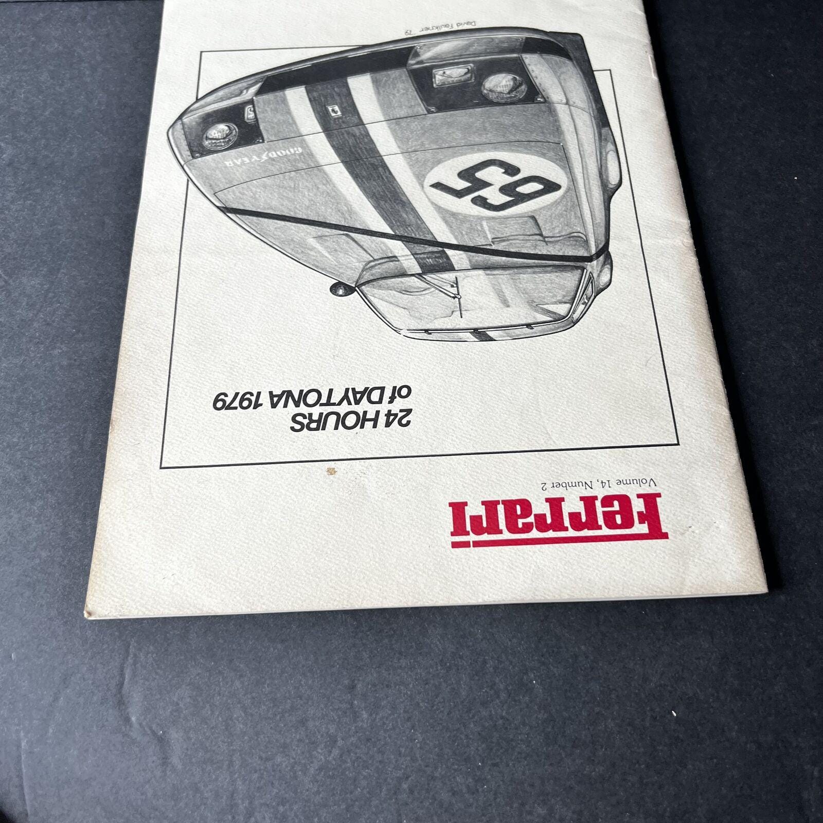 Ferrari Newsletter Ferrari Owners Club(usa)1979 Vol 14 #2 Cover: David ...