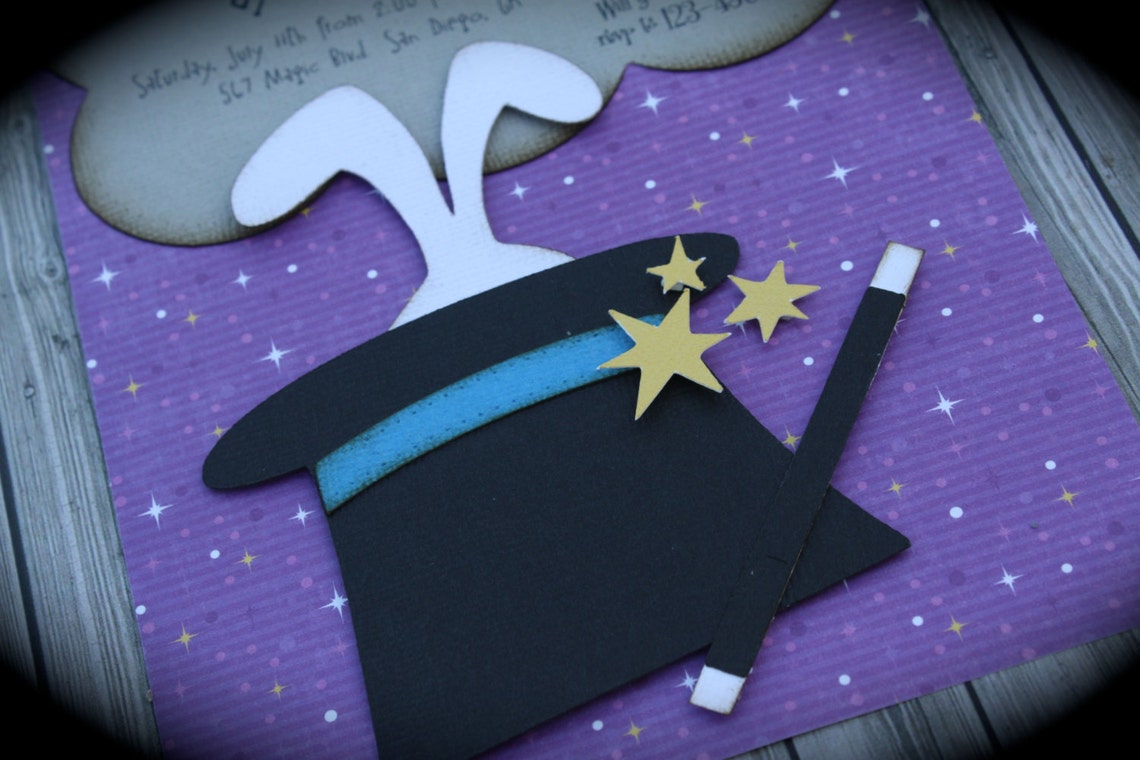 MAGIC Party Invitation - Etsy