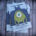 Calling All MONSTERS MONSTERS INC Inspired Invitation - Etsy