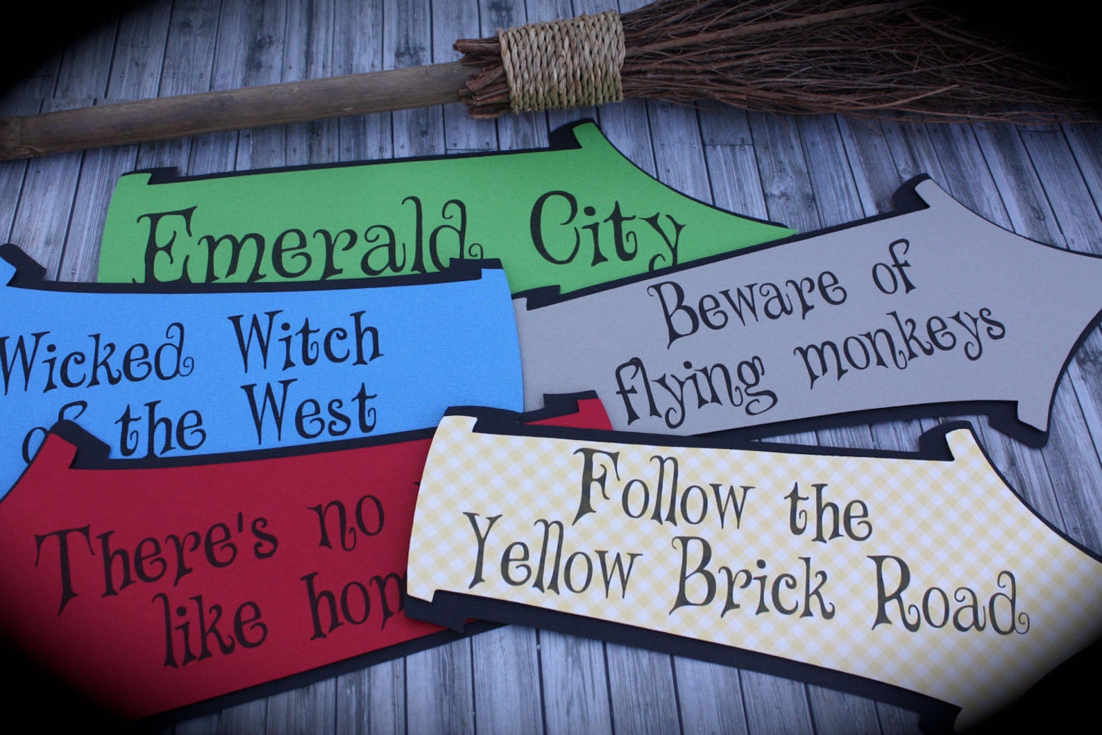 WIZARD of OZ Whimsical Party Signs - Etsy