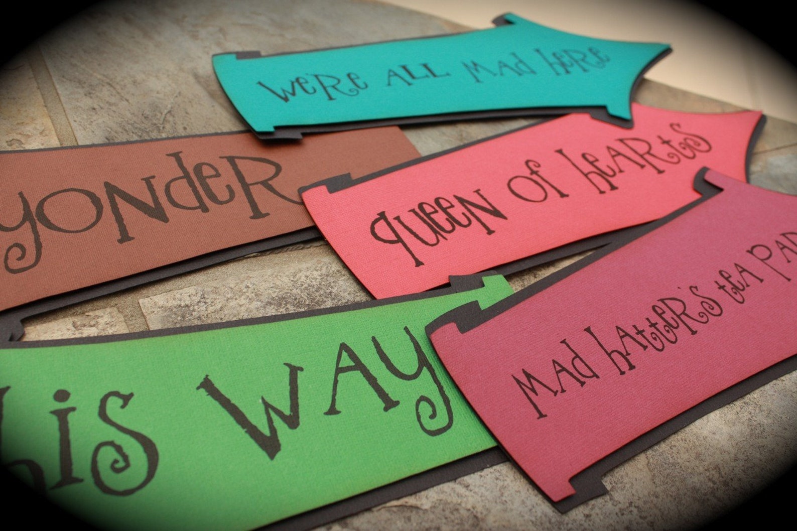 Mad Hatter's Tea Party/alice in Wonderland Signs...tim - Etsy