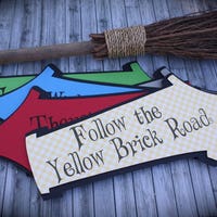 Oz Inspired Printable Follow the Yellow Brick Road 5x7 and 8x10 Party ...