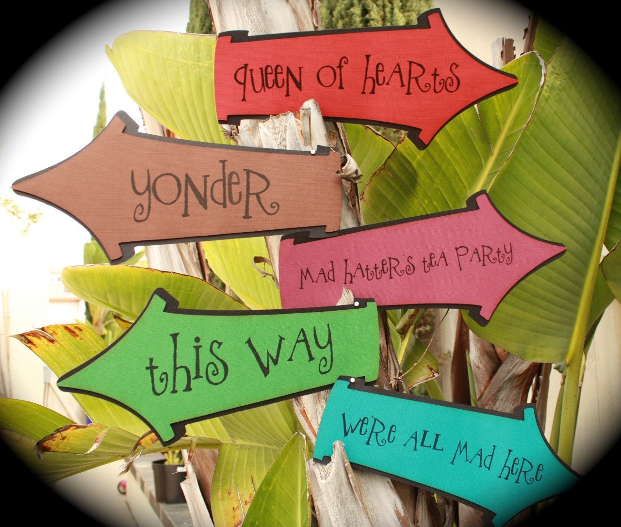 Mad Hatter's Tea Party/alice in Wonderland Signs...tim - Etsy