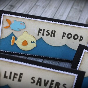 POOL/BEACH Themed Food Tents...menu Cards....place Cards...food Signs ...