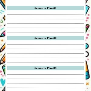 Digital Teacher Planner - Etsy