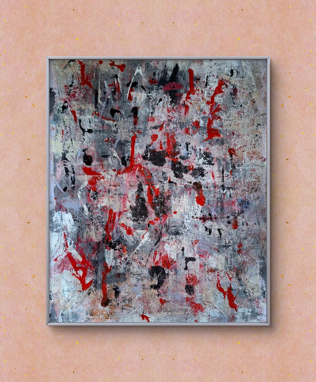 Original Hand Painted Art. "true Crime" - Etsy